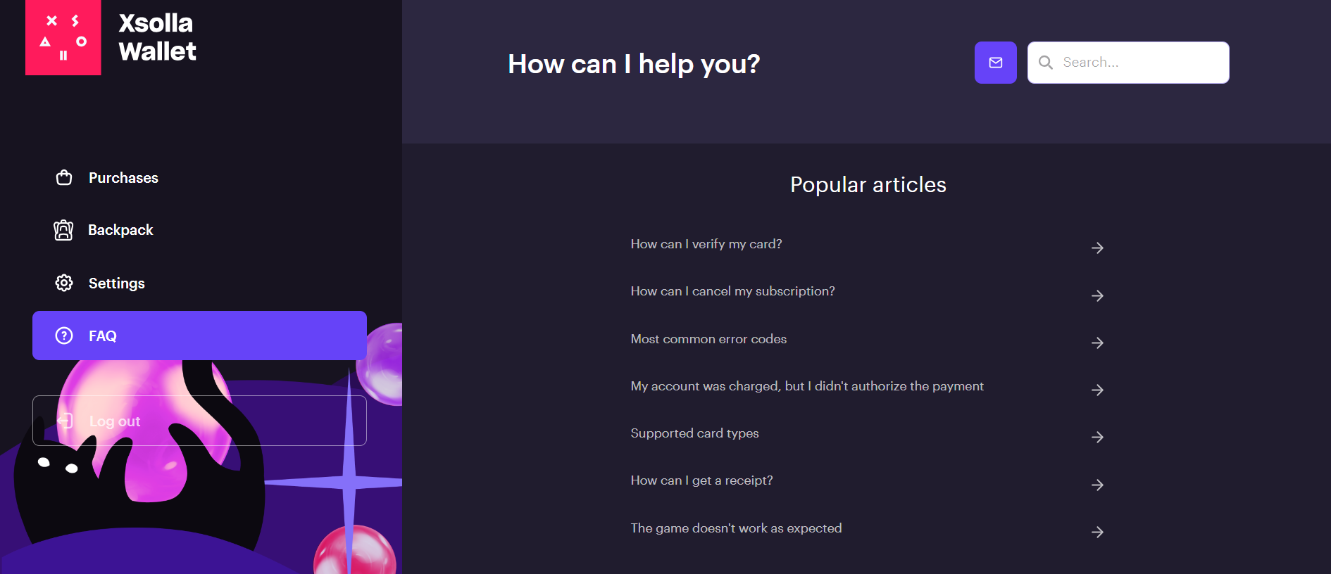 Your account and authorization – Long Tale Games