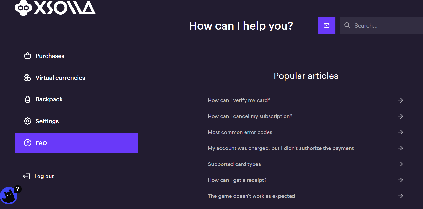 Your account and authorization – Long Tale Games